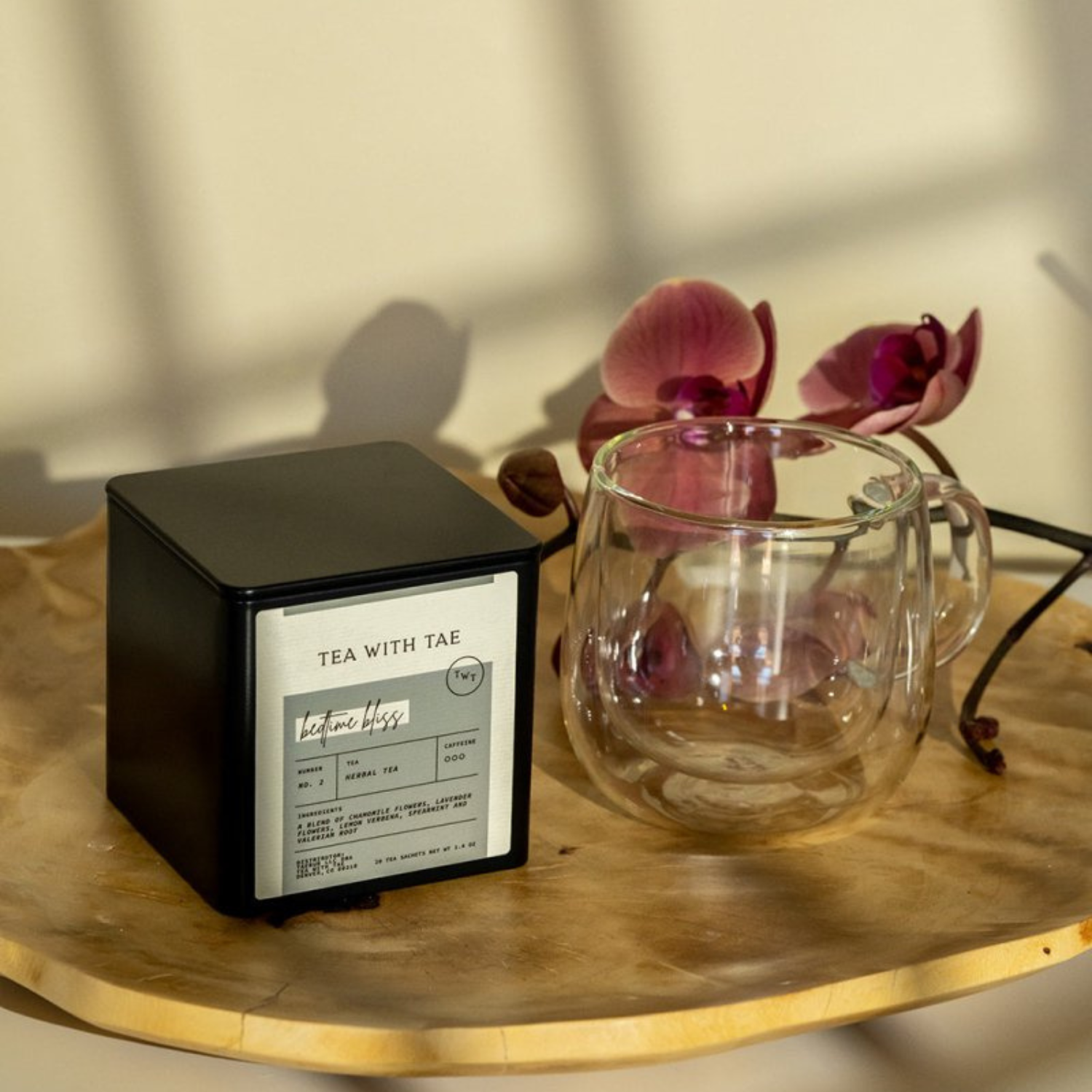 Bedtime Bliss Herbal Sleep Tea Gift Tin (20 tea bags) – Alice + Kate Bakery