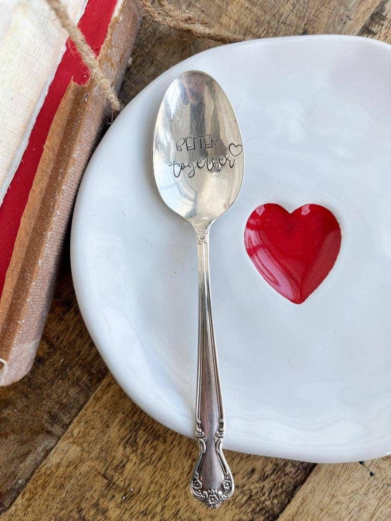 Better Together Vintage Stamped Spoon – Alice + Kate Bakery